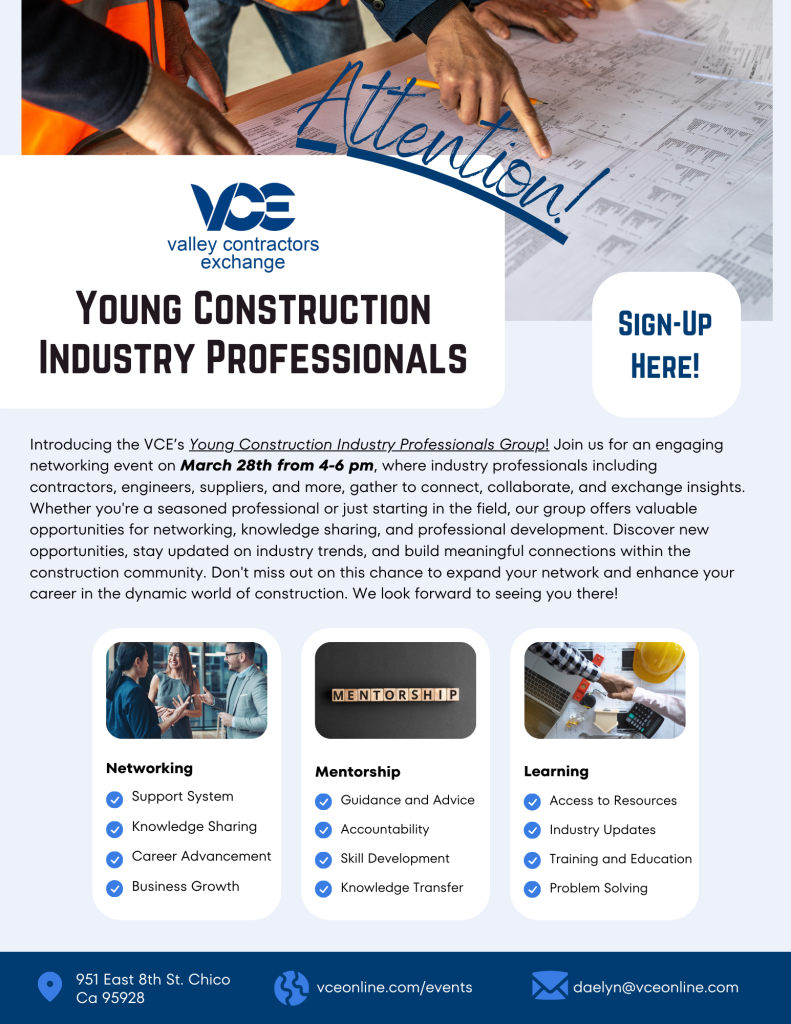 First Meeting!! – Young Construction Industry Professionals – Valley ...